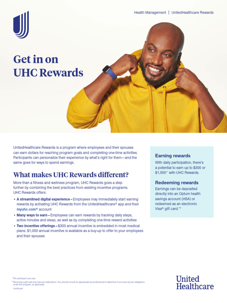 LMH Uhc Rewards Sell Sheet | PDF | Incentive | Health Savings Account