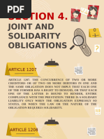 Joint and Solidary Obligations Explained | PDF | Law Of Obligations ...