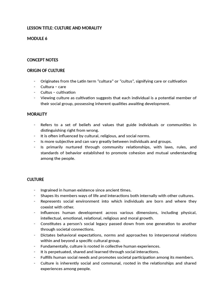 P2 Notes Ethics Pdf Morality Reason