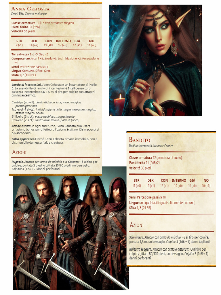 Schede Cattivi 2 | PDF