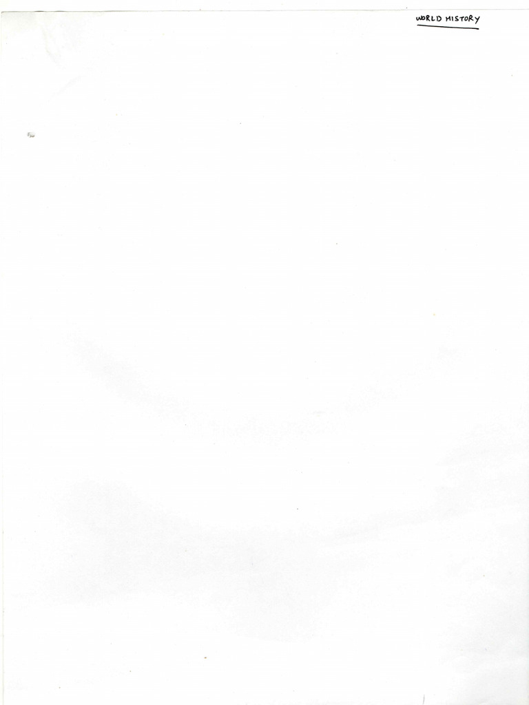 World History Notes | PDF