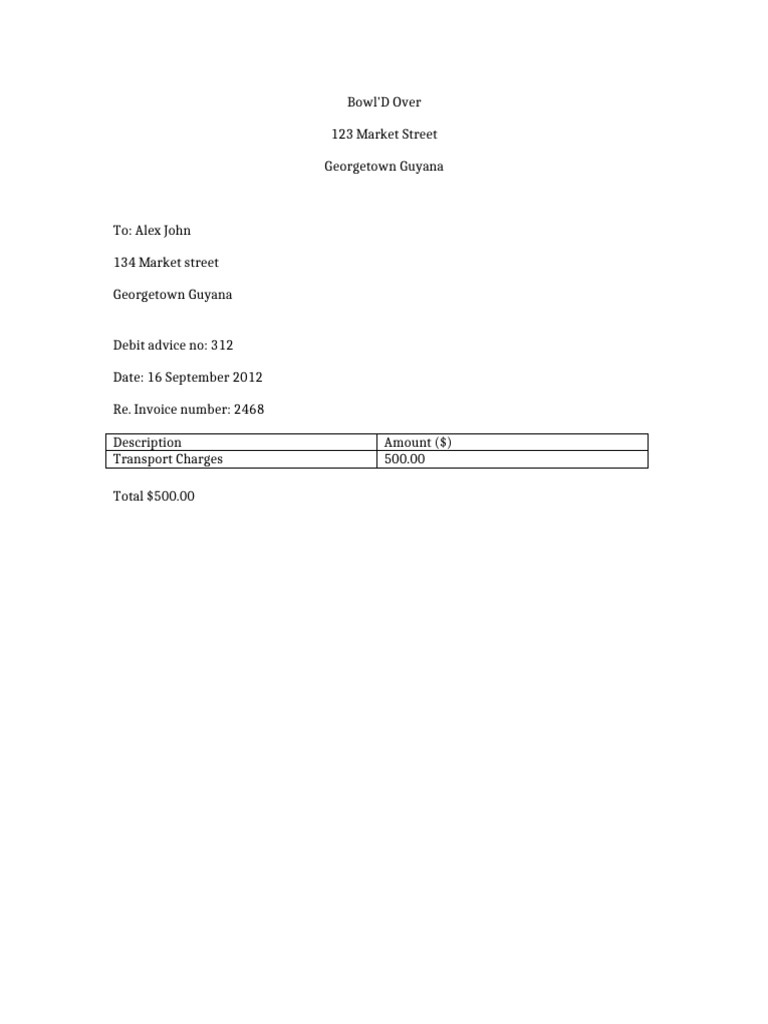 Revised Debit and Credit Notes | PDF