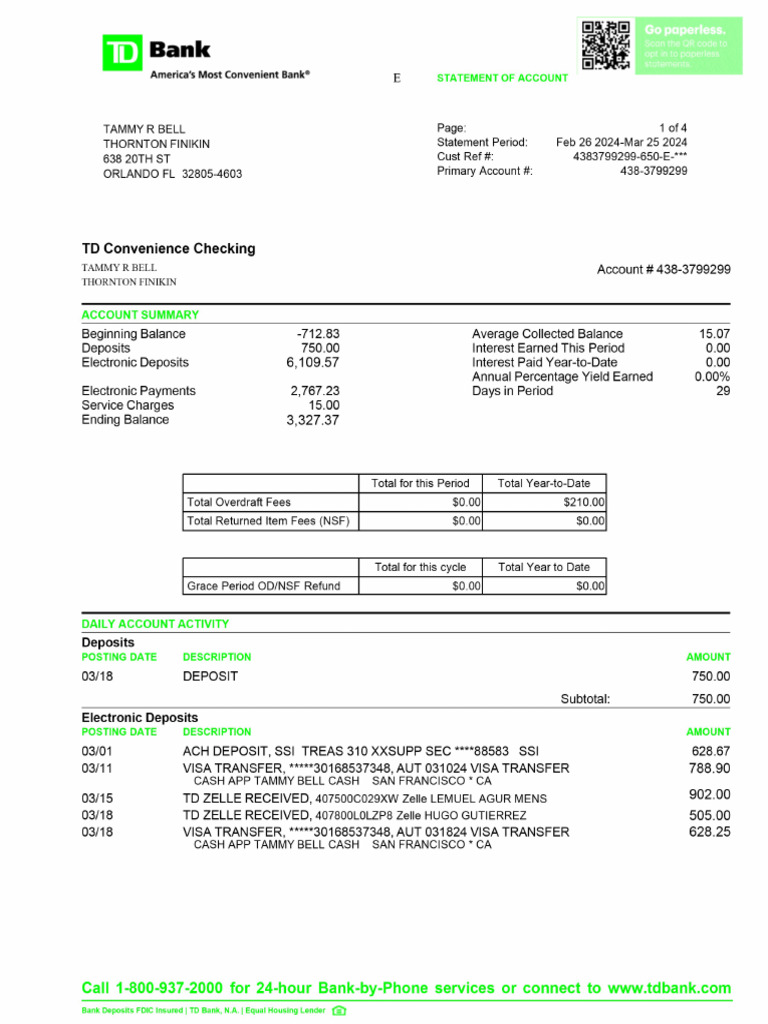 Bank Statement | PDF