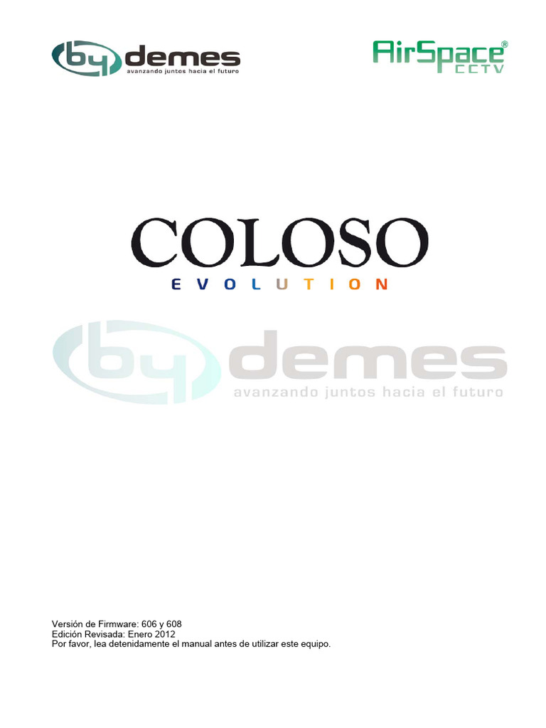 Manual Usuario Coloso Evolution Ii | PDF | explorador de Internet | Botón (Computación)