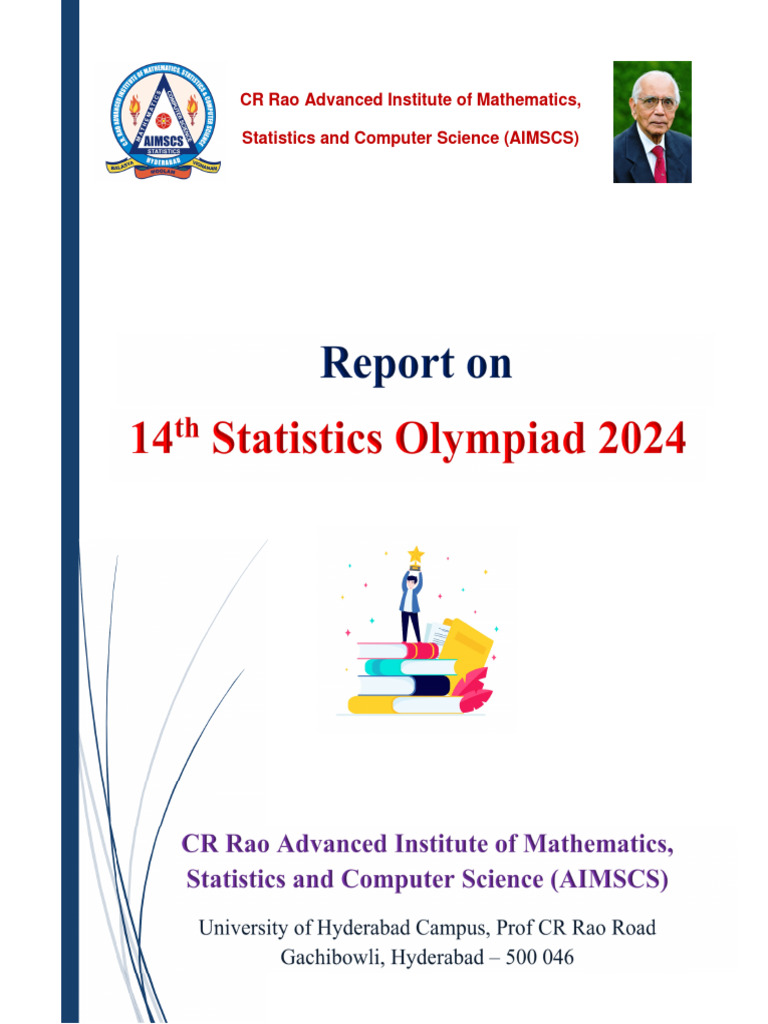 14th Statistics Olympiad Report - R05 | PDF | Science