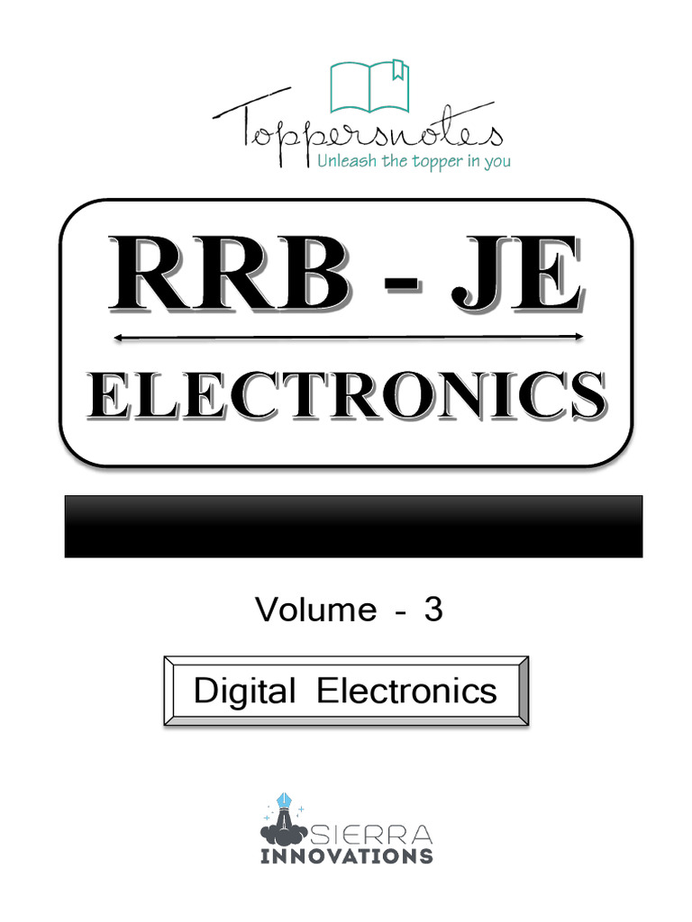 Volume 3 Digital Electronics - Sample | PDF