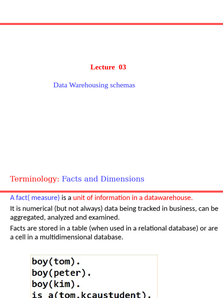 Data Warehousing Schemas | PDF | Data Warehouse | Data Management