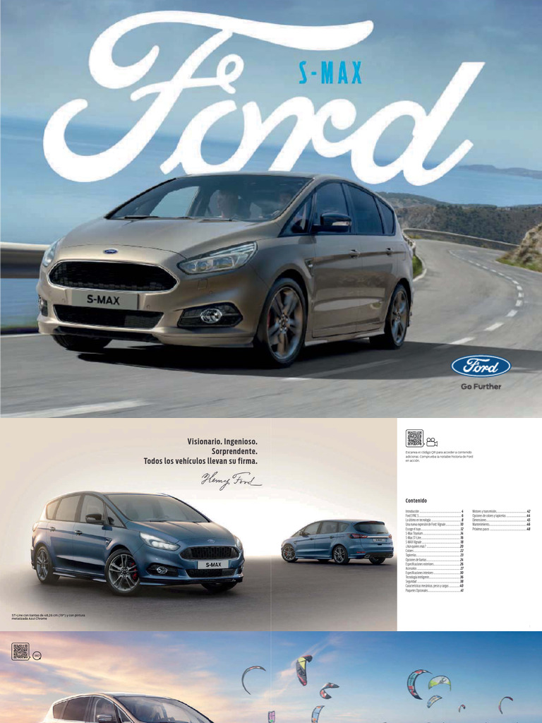 Ford S Max 2018 ES | PDF | Tracción en las cuatro ruedas | Tecnología ...