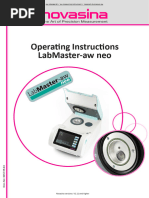 LabMaster-aw neo User Guide | PDF | Menu (Computing) | Calibration
