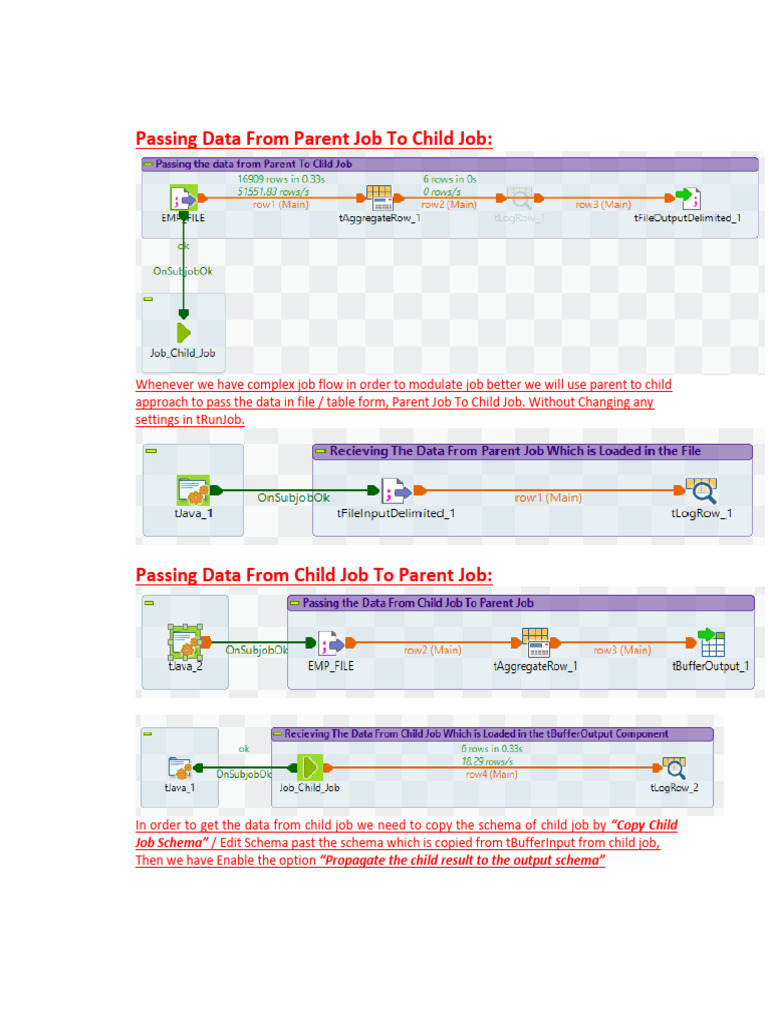 Talend Best Scenario | PDF