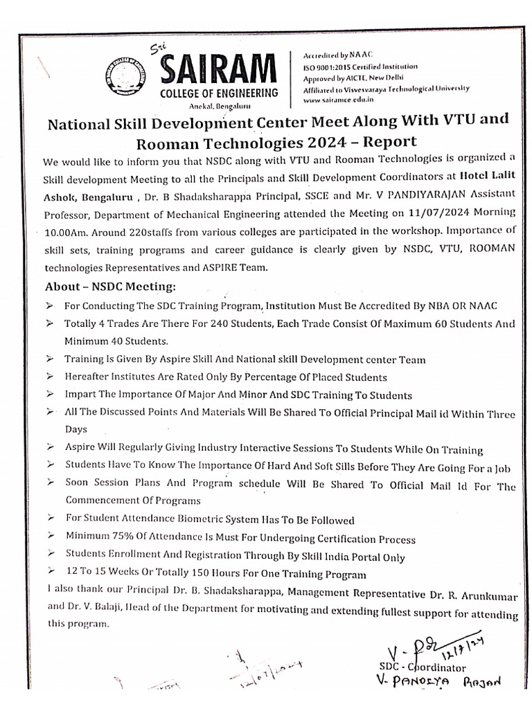 NSDC-MEET-2024 | PDF