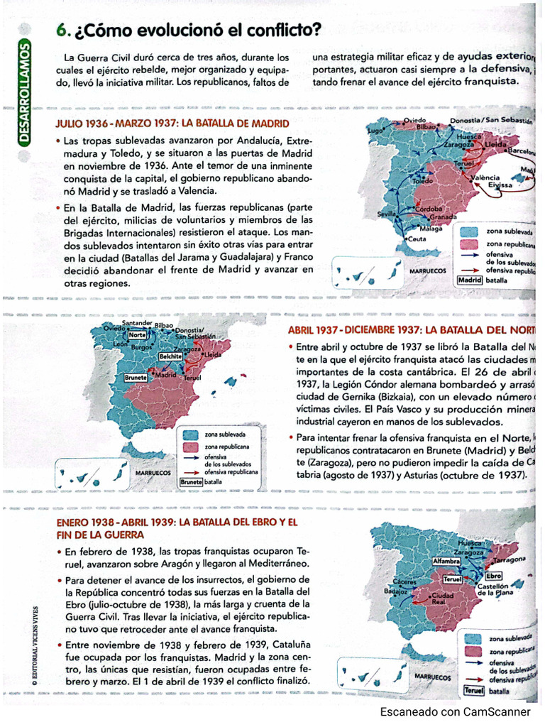 Final Guerra Civil y Franquismo | PDF