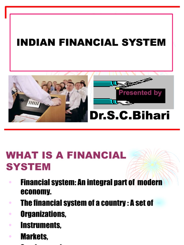 1-Indian Financial System | PDF