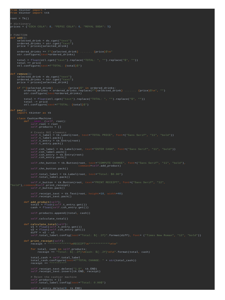 From Tkinter Import | PDF | Caffeinated Drinks | Publishing