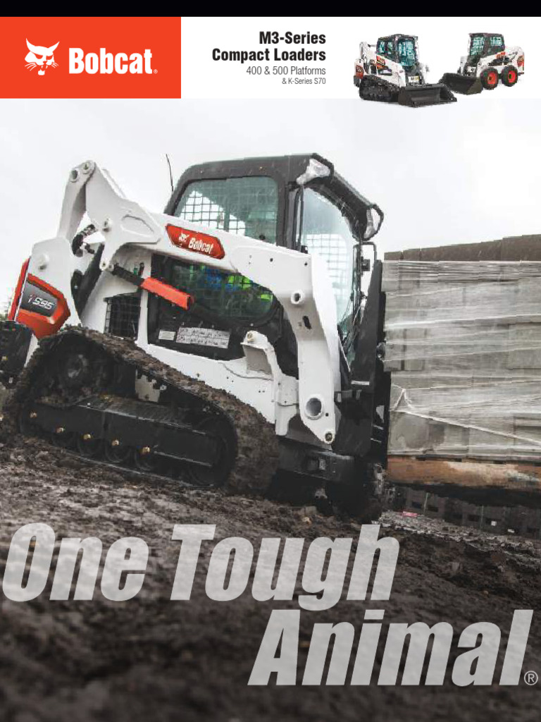 Bobcat M3-Series Loaders Overview | PDF | Loader (Equipment) | Elevator