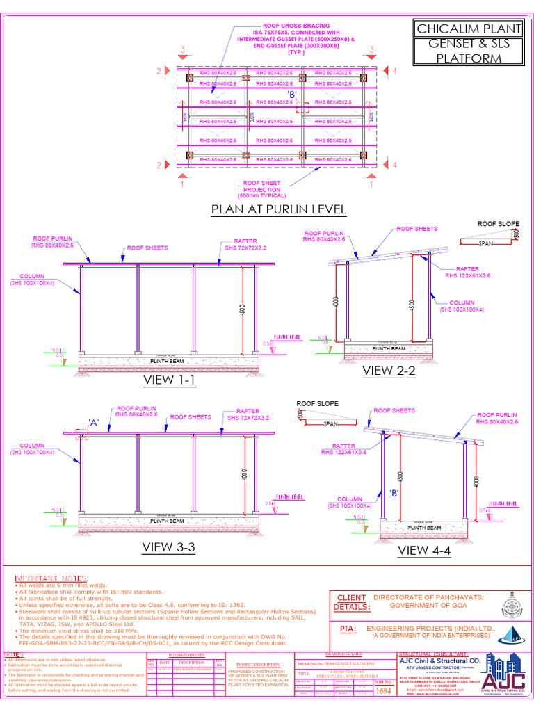 1694 - 03-Sls Platform & Genset Details - 04!01!2025-Model | PDF ...