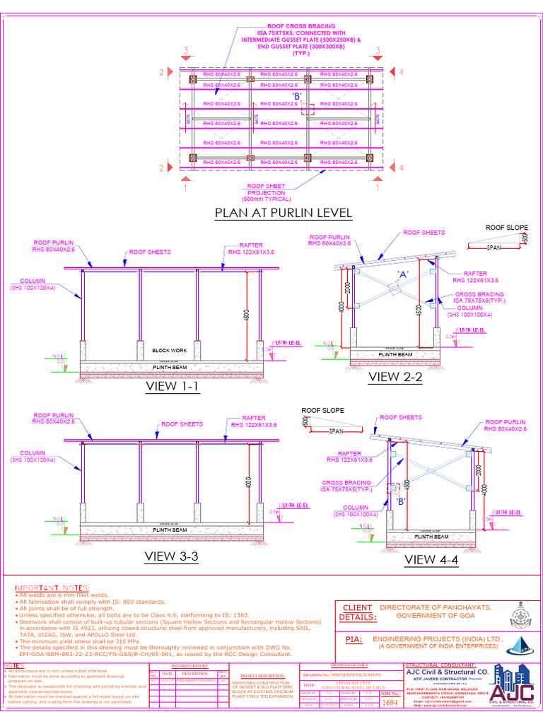 1694 - CROSS-SECTIONAL SLS PLATFORM & GENSET DETAILS - 03 - 01 - 2025 ...