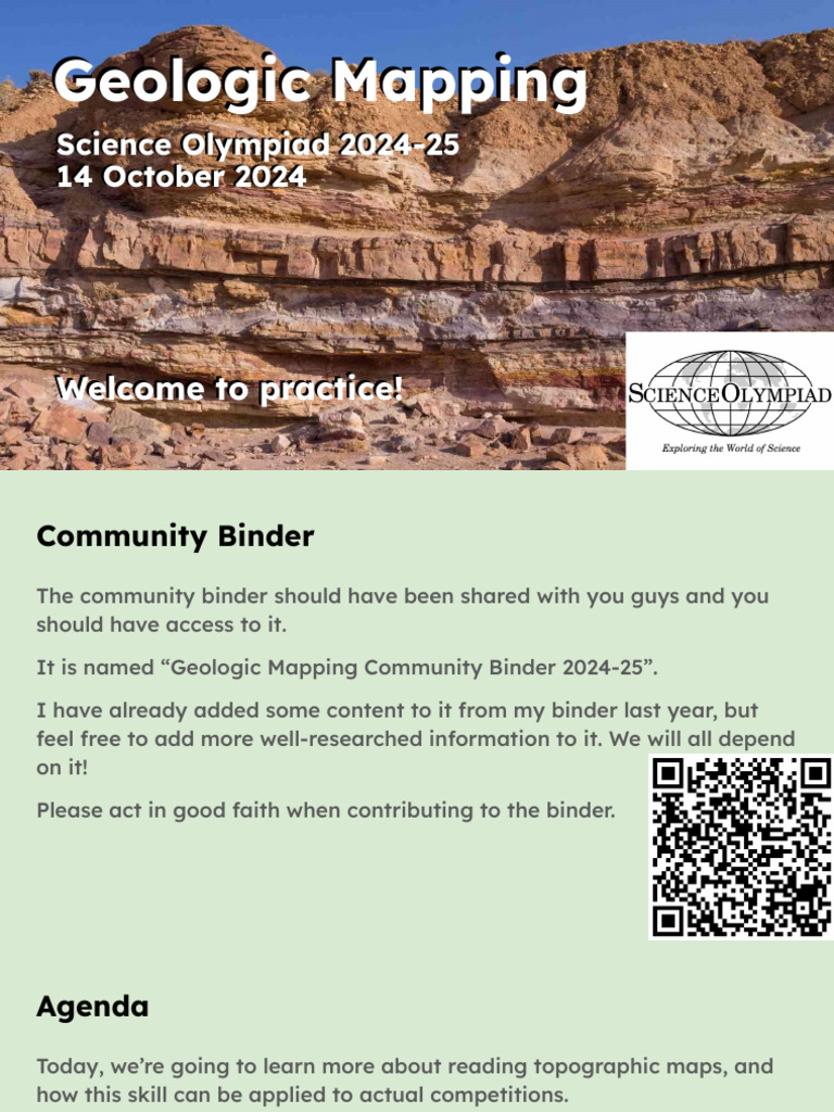 Science Olympiad Geologic Mapping – Topographic Maps | PDF | Contour Line | Topography