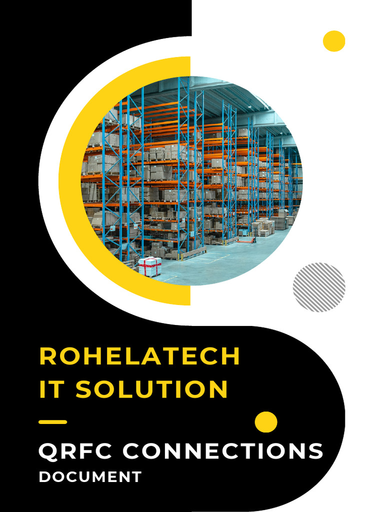 QRFC connections setup | PDF | Enterprise Resource Planning | Information Technology