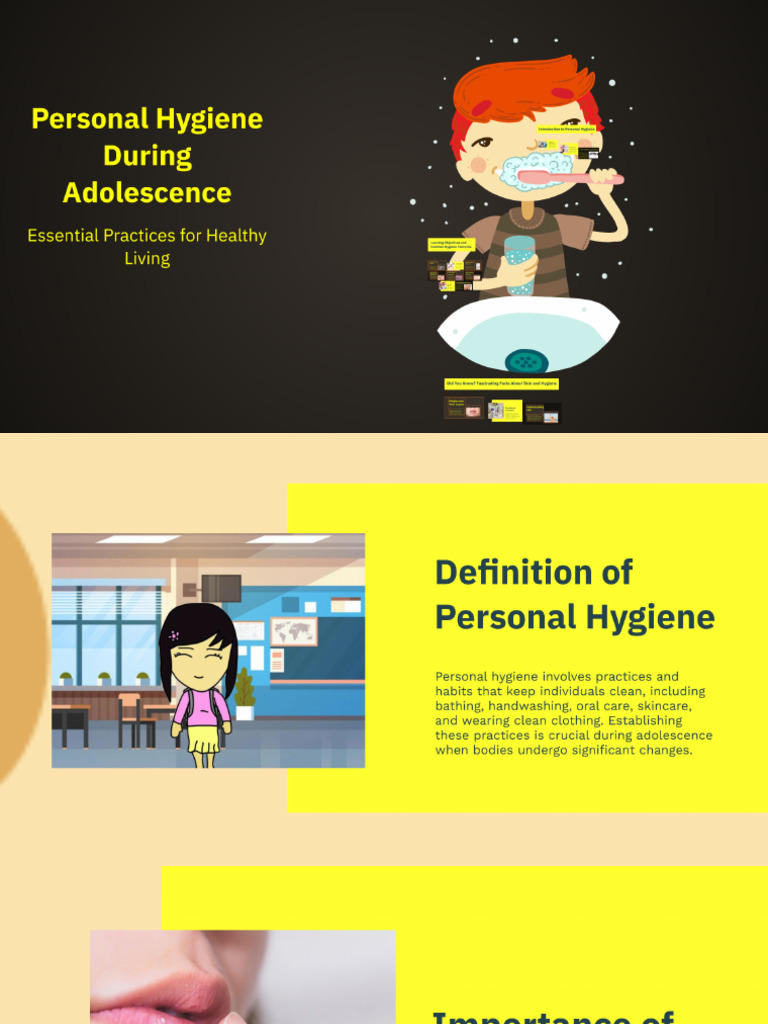 Unit 4 - Personal Hygiene During Adolescent Grade 7 | PDF