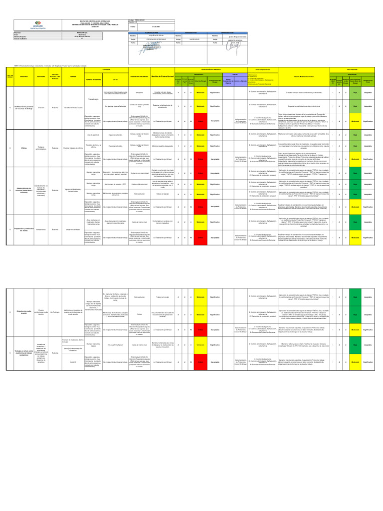 Prev Mtz 01 Matriz | PDF | Especialidades Medicas