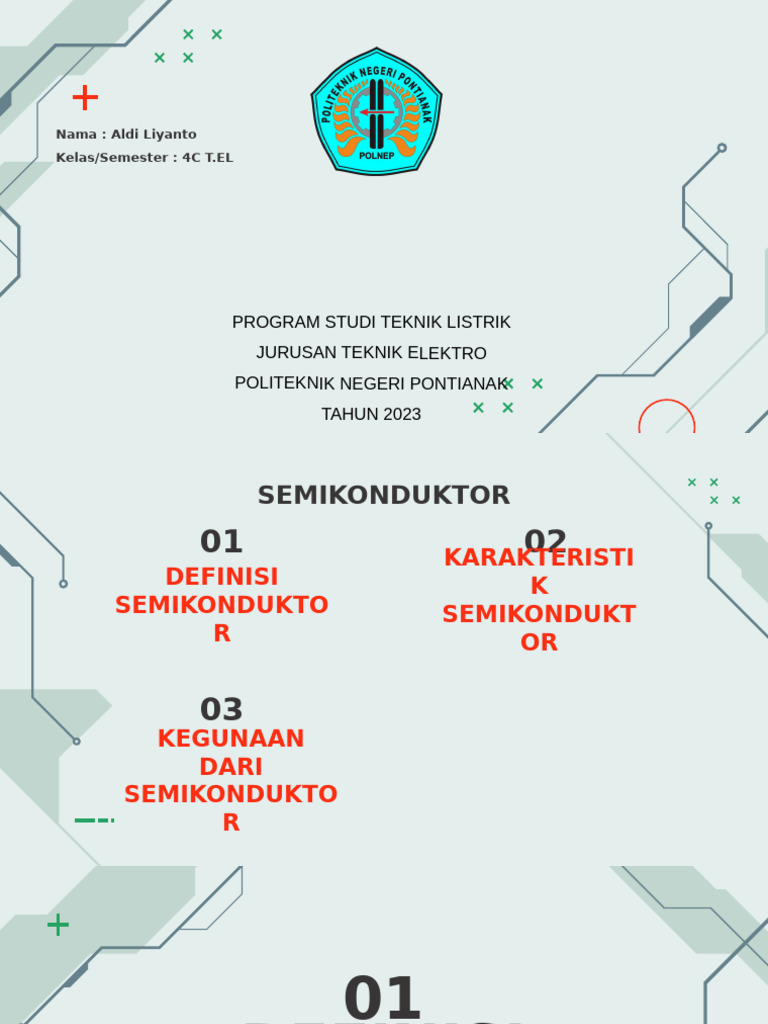 Tugas Kelompok PPT Semikonduktor | PDF