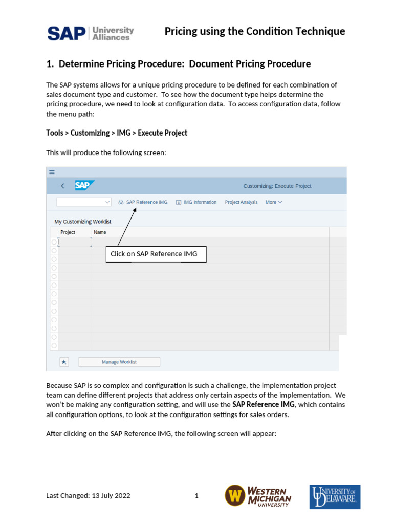 SAP Pricing Procedure Configuration Guide | PDF | Icon (Computing ...