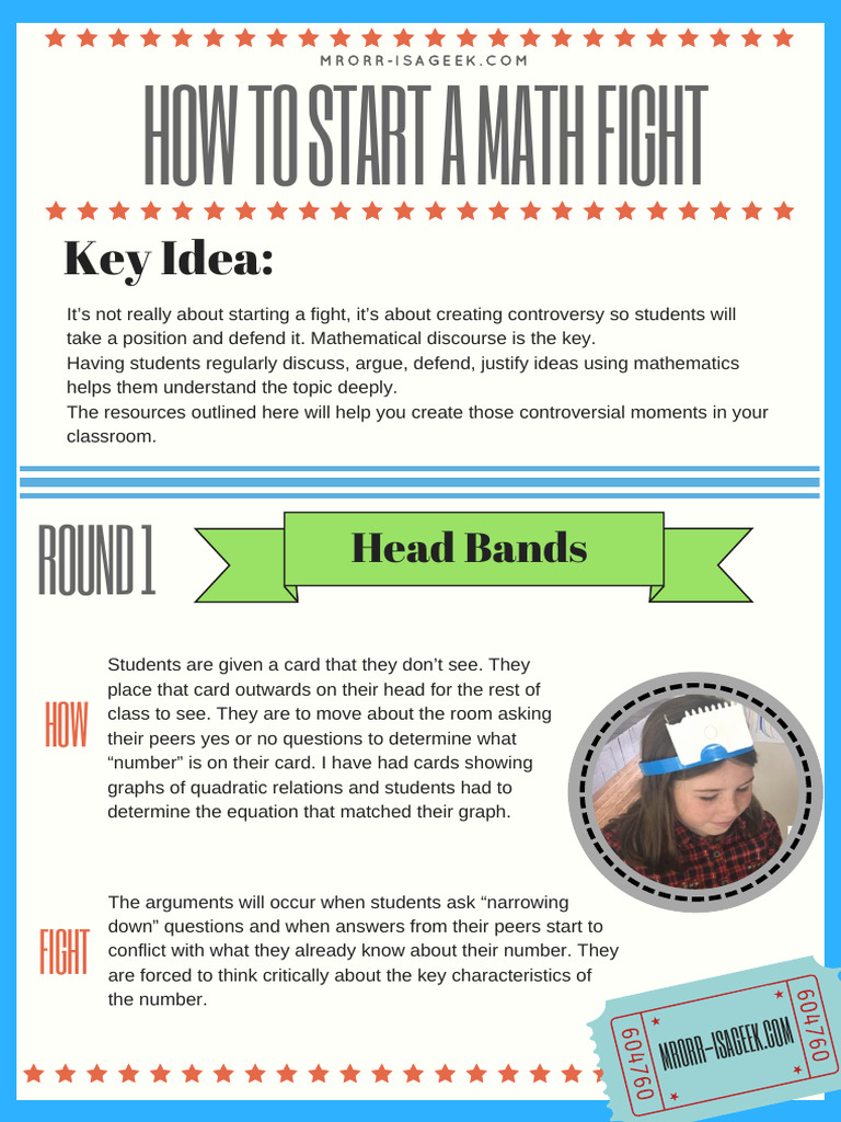 Start_A_Math_Fight_Guide | PDF | Mathematics