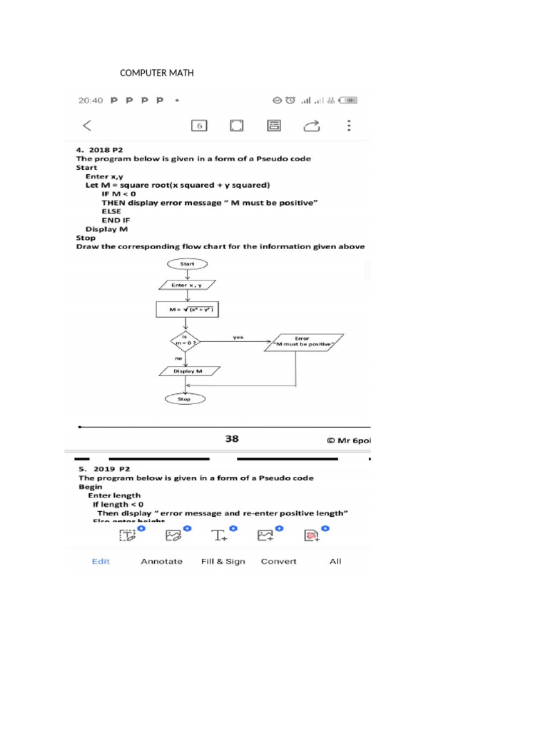 COMPUTER MATH-WPS Office | PDF