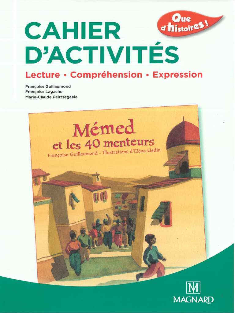 Cahier Dactivites (Cut) | PDF
