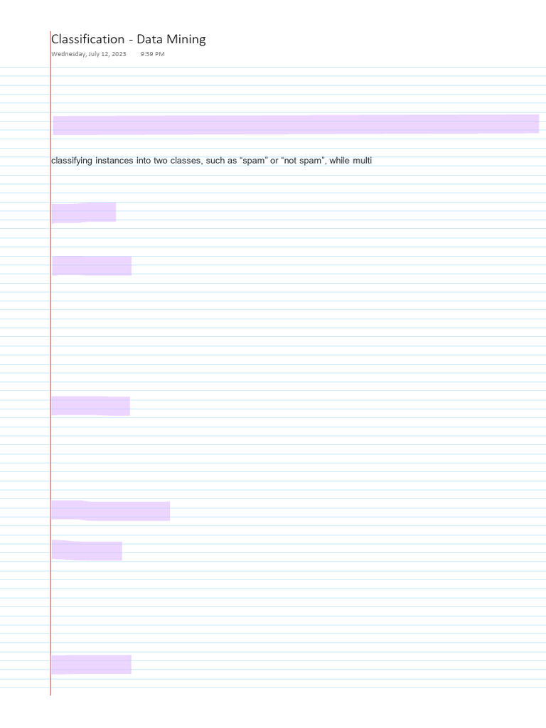 Data Mining: Classification Techniques | PDF | Statistical Classification | Principal Component ...