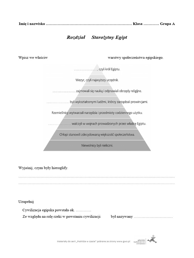 Historia kl 5- lekcja 4-cwiczenia-powtorzeniowe-pdf | PDF