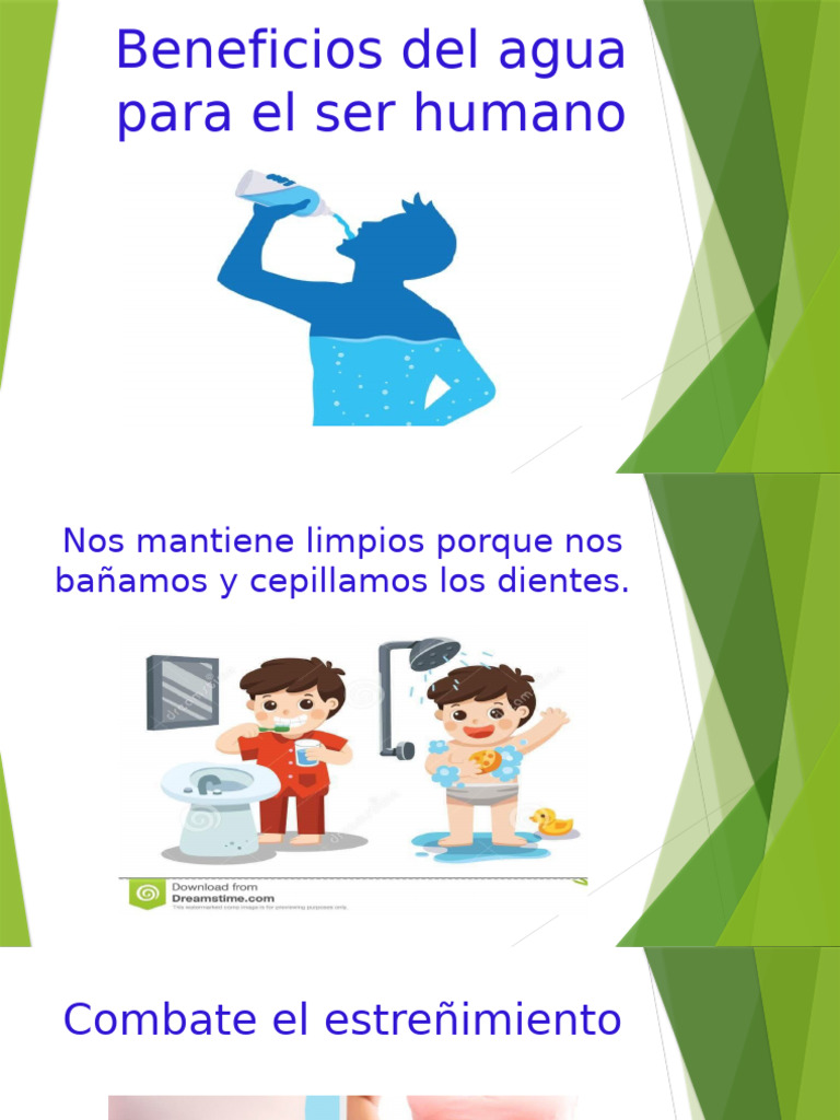 Beneficios Del Agua para El Ser Humano | PDF