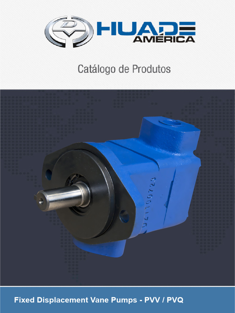 Bomba de Vazao Fixa Dupla PVV52 PVQ52.PDF HUADE | PDF
