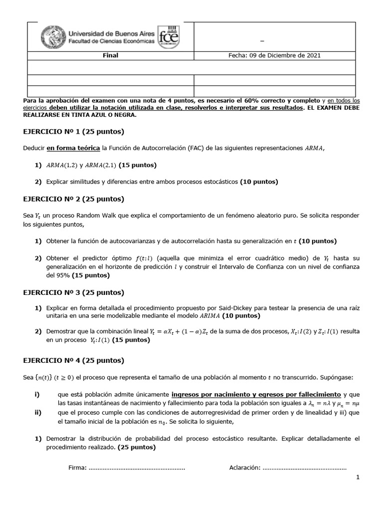 Final 2C 2021 | PDF | Intervalo de confianza | Matemáticas Aplicadas