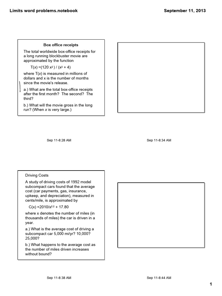limits-word-problems | PDF