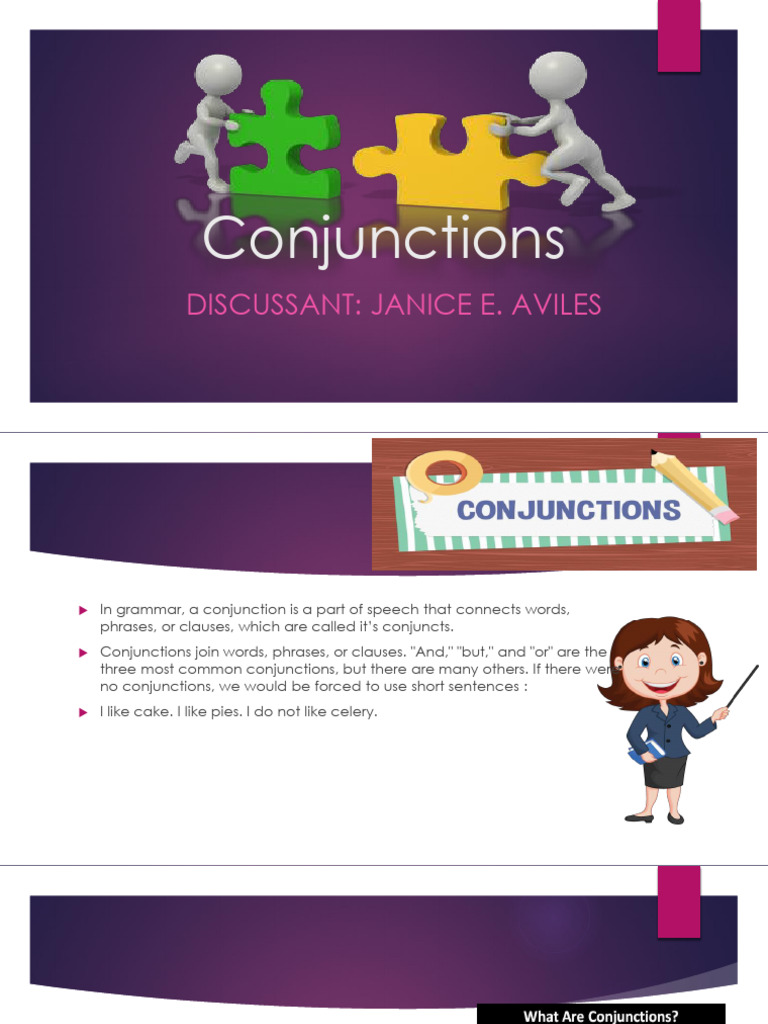 On Conjunctions - Final | PDF