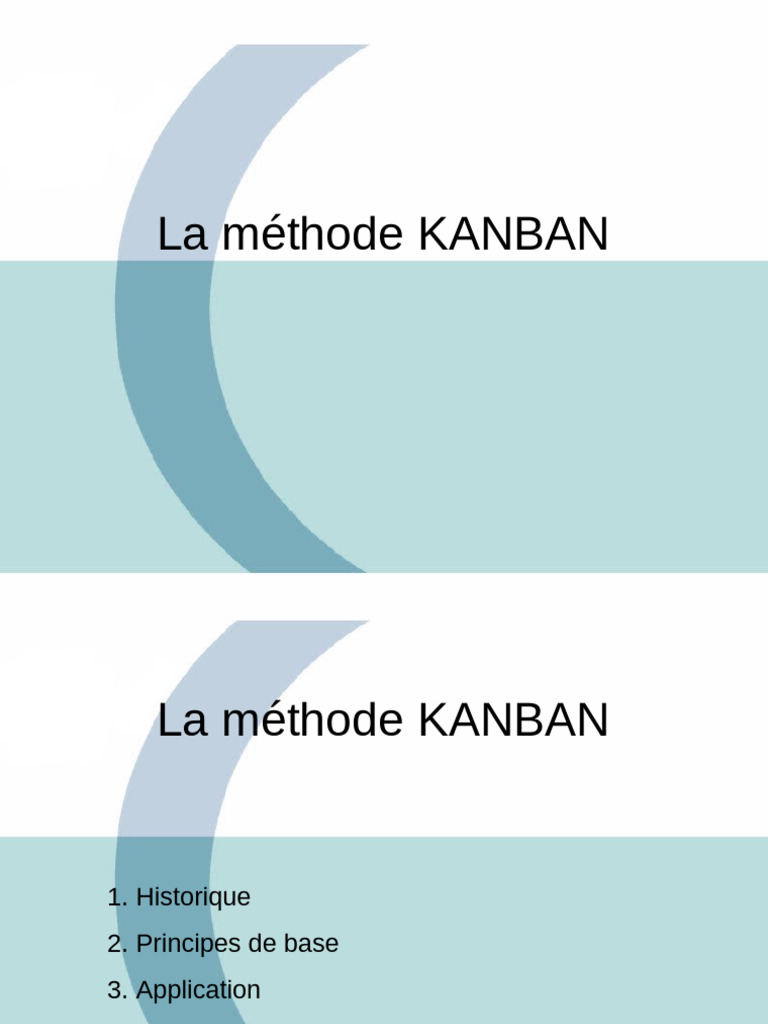 Méthode Kanban : Principes et Applications | PDF
