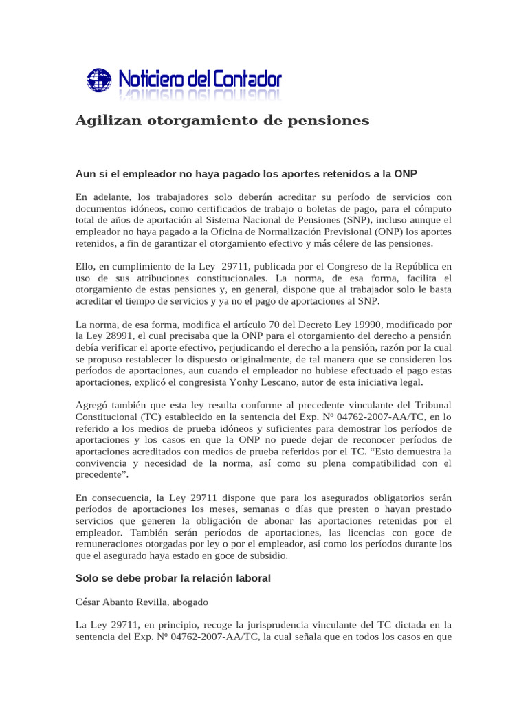 Agilizan Otorgamiento de Pensiones | PDF | Pensión | Gobierno