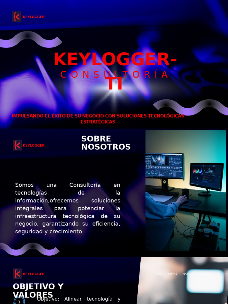 keylogger Presentation | PDF | Computación en la nube | Escalabilidad
