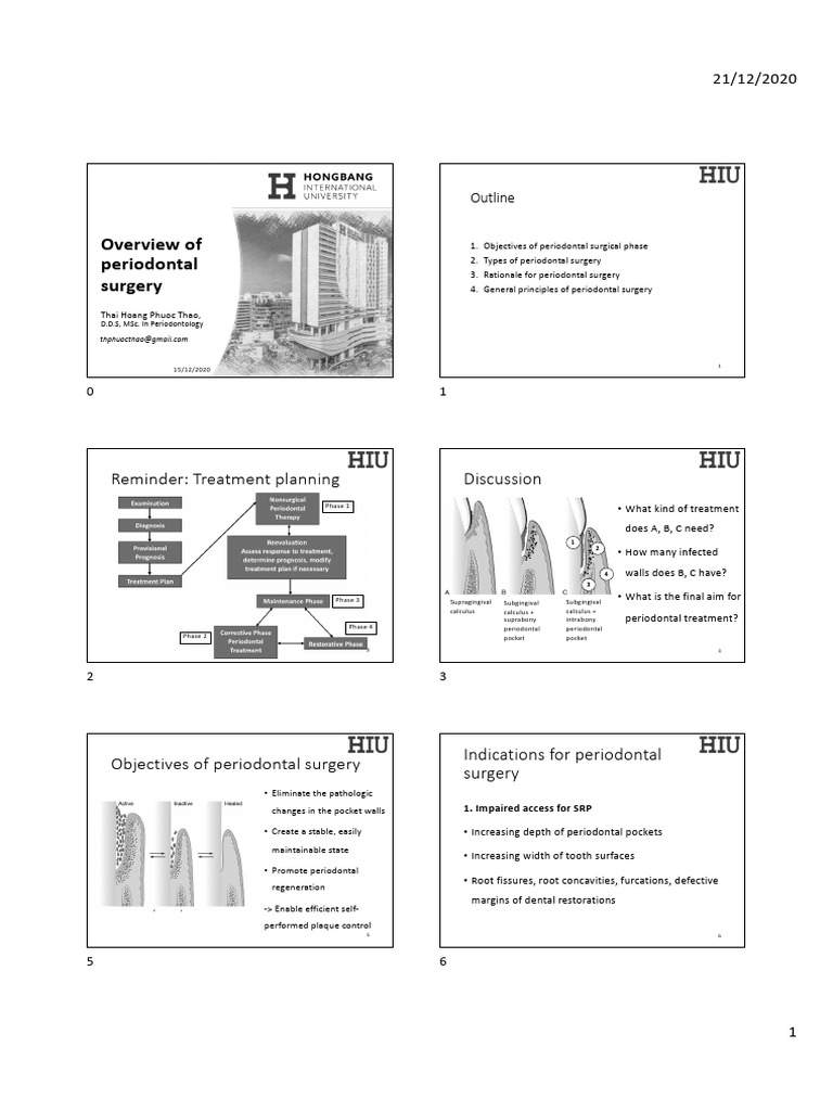 Phase II Periodontal Surgery | PDF | Periodontology | Surgery