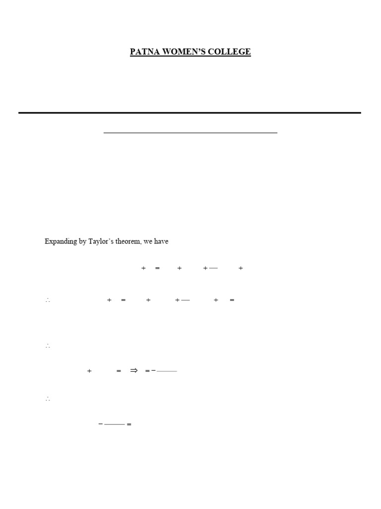 16407newton Raphson Method | PDF | Equations | Zero Of A Function