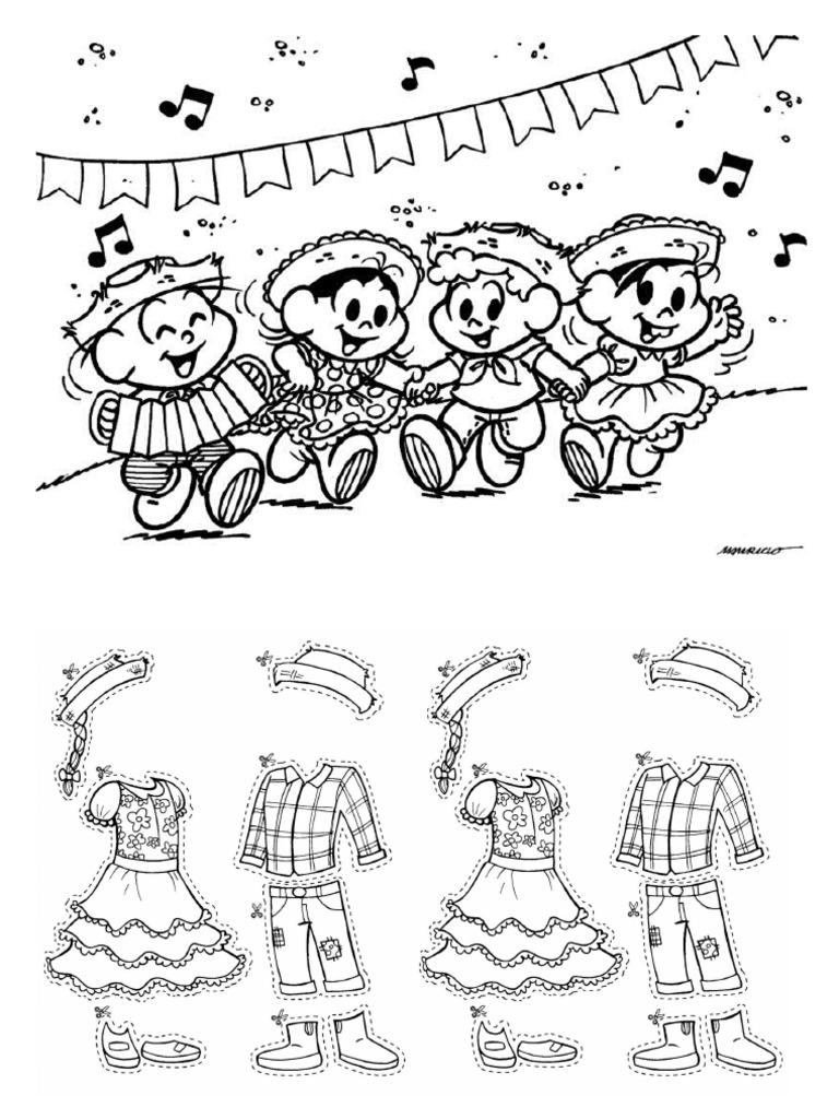 Atividades Artes Festa Junina | PDF