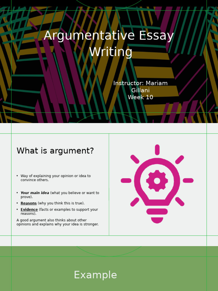 Crafting Effective Argumentative Essays | PDF | Argument | Essays