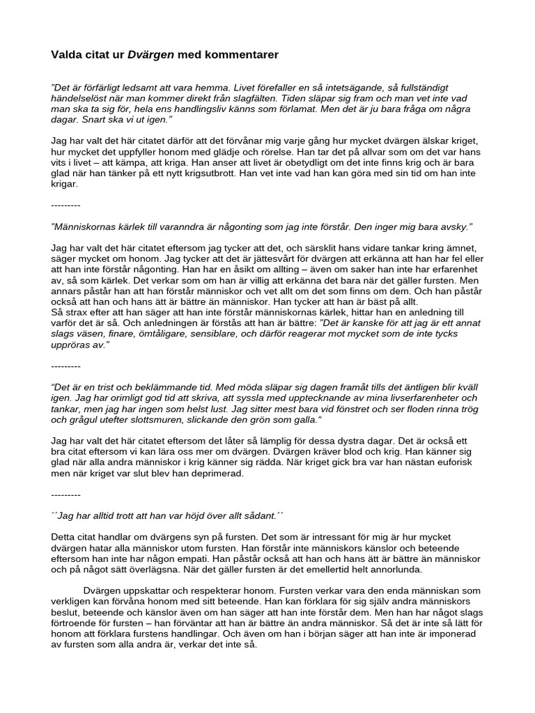 Dvacc88rgen Valda Citat | PDF