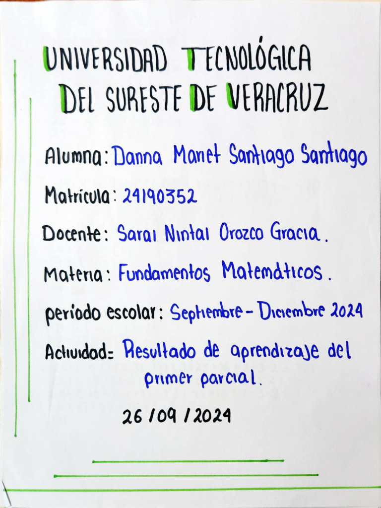 R.A. Danna Mariet Santiago Santiago 101 GECH | PDF