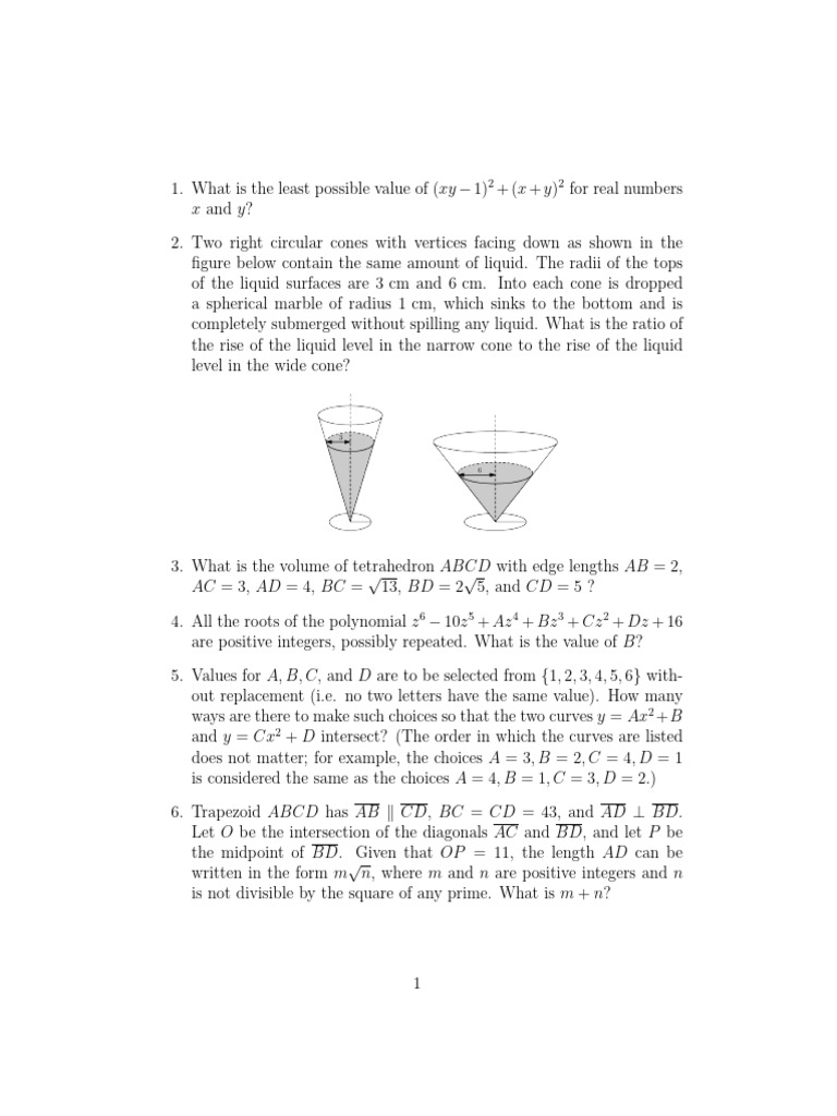 AMC10 hw4 | PDF | Euclidean Geometry | Elementary Geometry