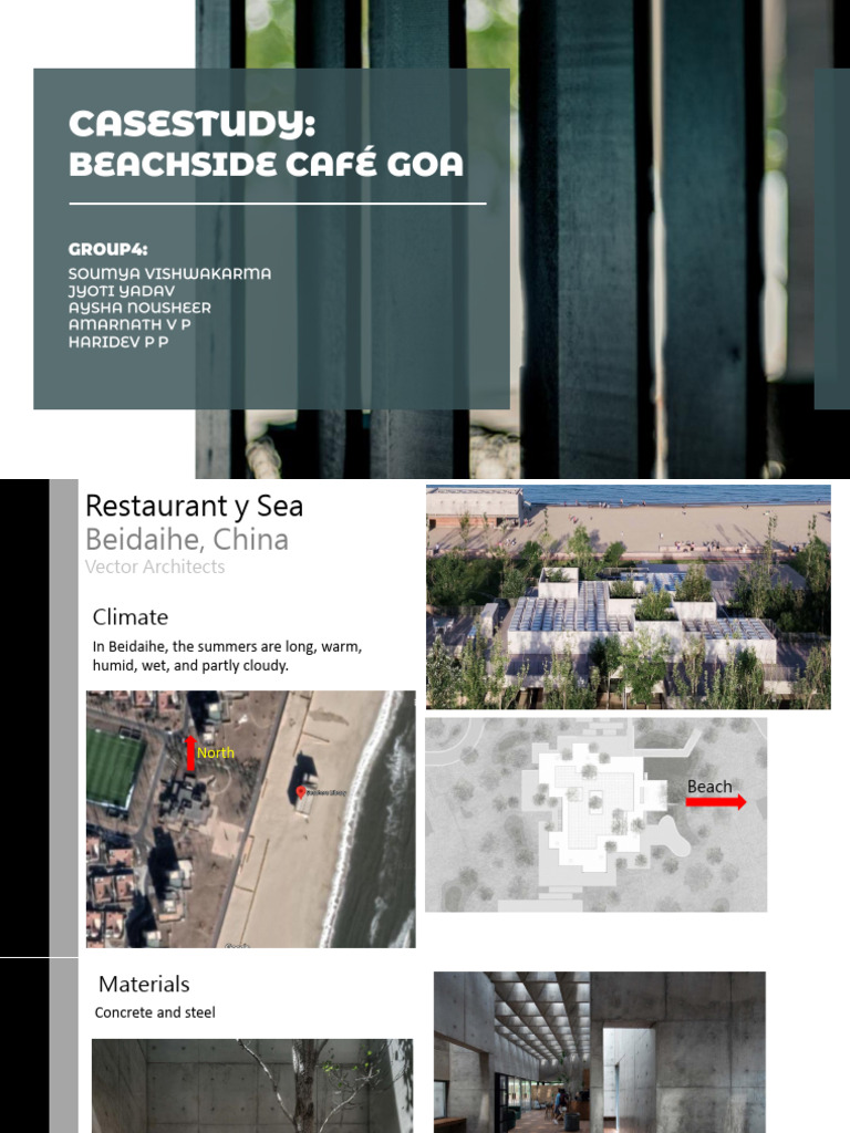Beachside Cafe Design Case Studies | PDF | Beach | Courtyard