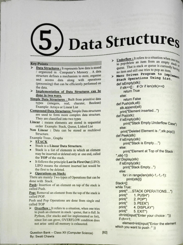Data Structure | PDF