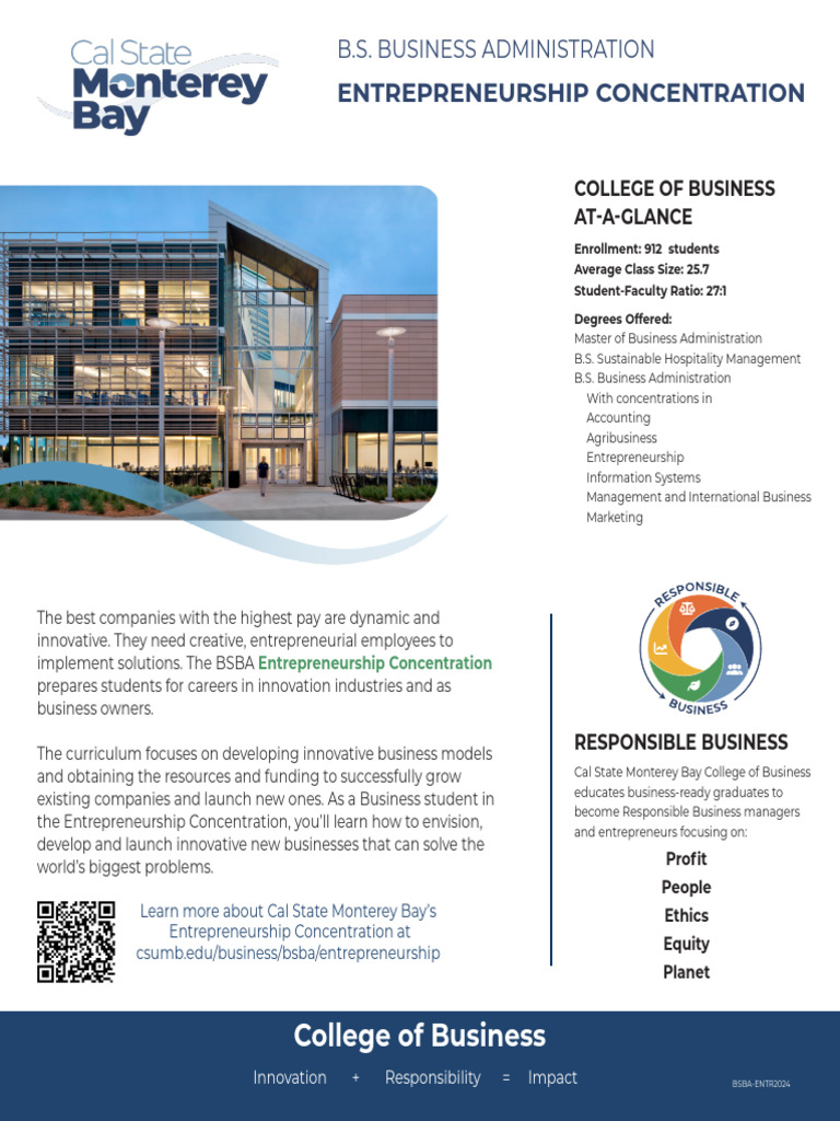 Entrepreneurship Concentration Flyer FINAL 2023 | PDF ...